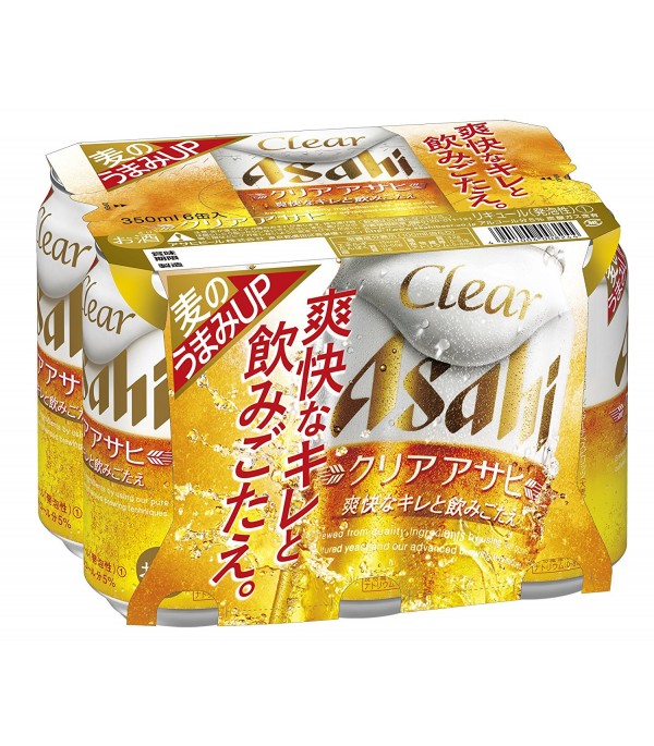 Asahi Clear 35cl X6