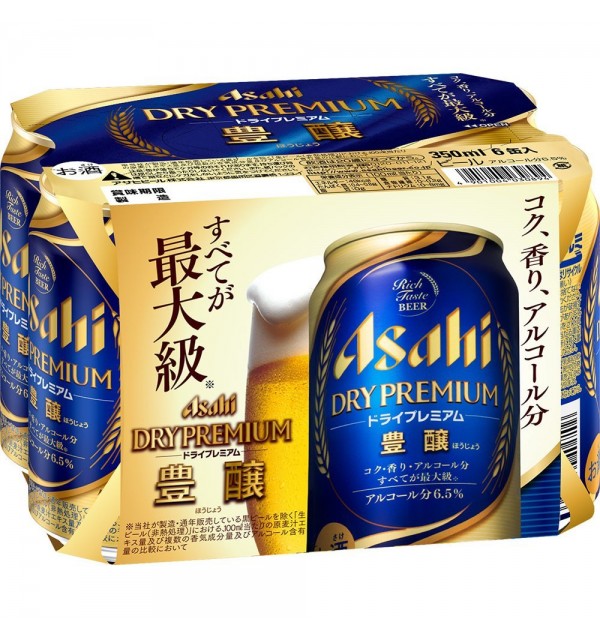 Asahi Dry Premium 35cl X6